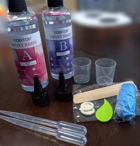 【全品～4月限定お値引day】2液性レジン液【大容量474ml】 (RMS) 姫路のその他の中古あげます・譲ります｜ジモティーで不用品の処分