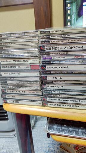PS用ソフト 32本 (カズ) 羽後境のテレビゲーム《プレイステーション》の中古あげます・譲ります｜ジモティーで不用品の処分