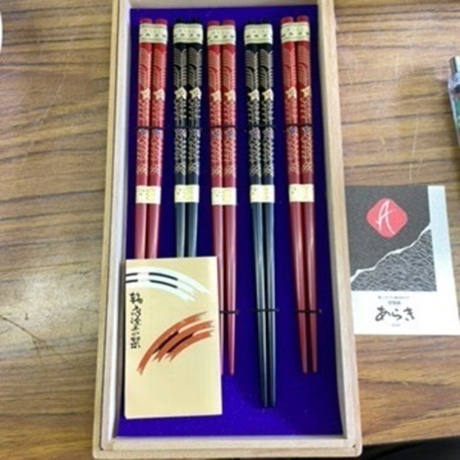 0405-018 輪島塗 お箸 5本セット (ジモスポ川崎) 川崎の生活雑貨の中古あげます・譲ります｜ジモティーで不用品の処分