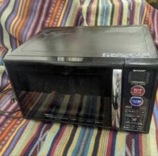 SHARP シャープ 電子レンジ RE-S5C-B オーブンレンジ (ふーー) 高円寺の家具の中古あげます・譲ります｜ジモティーで不用品の処分
