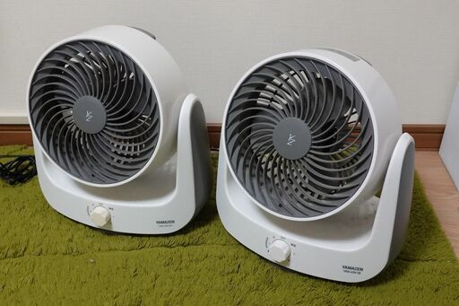 サーキュレーター2台【ヤマゼンYAS-KN18】小型強力扇風機山善 (youcan) 上新庄の季節、空調家電《扇風機》の中古あげます・譲ります｜ジモティーで不用品の処分