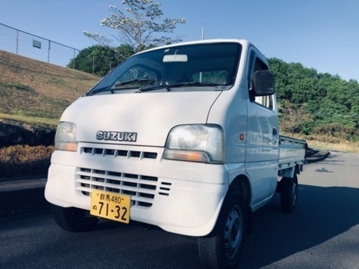 スズキ 鈴木 DB52T キャリイ 4WD 軽トラック 人気の5速マニュアル (KsGarage) 南蛇井のキャリイの中古車｜ジモティー