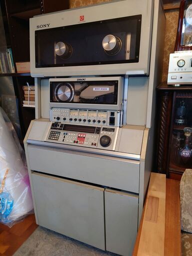 あげます SONY ソニー 1インチ VTR BVH-2500と専用TBC BVT-2000 搬出頂ける方のみ (K_JAN_F) あき亀山の ...