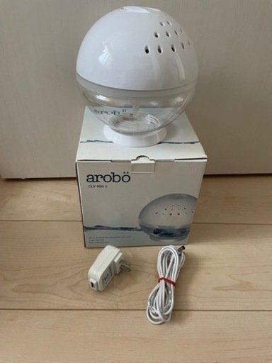 アロボ arobo 空気清浄機 白 ホワイト アロマ (まぁ) 加古川の家電の中古あげます・譲ります｜ジモティーで不用品の処分