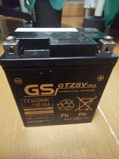 GSバッテリー ベトナム GTZ8V 送料無料、銀行振り込み可 (へっぴー) 吉祥寺のその他の中古あげます・譲ります｜ジモティーで不用品の処分