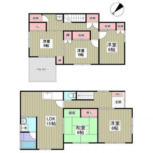 💚野田市・広っっ！！5LDK戸建て💚フリーレント2か月付き＋さらに初期安にします！！お問い合わせください💚 (アルバス不動産) 川間の一戸建ての不動産・住宅情報・無料掲載の掲示板｜ジモティー