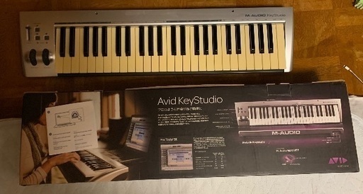 USBキーボード MIDI鍵盤 AVID M-AUDIO KEYSTUDIO 49鍵 (vox) 山崎の鍵盤楽器、ピアノの中古あげます・譲り ...