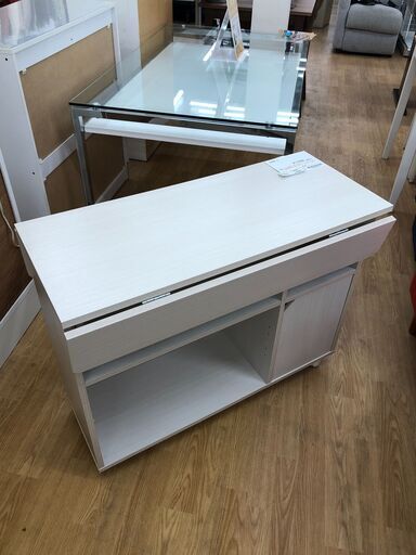 ★ジモティ割あり★ 収納棚 W90×D37～65×H70 クリーニング済み SJ2682 (リユースのサカイ幸手) 杉戸高野台の収納家具の中古あげます・譲ります｜ジモティーで不用品の処分