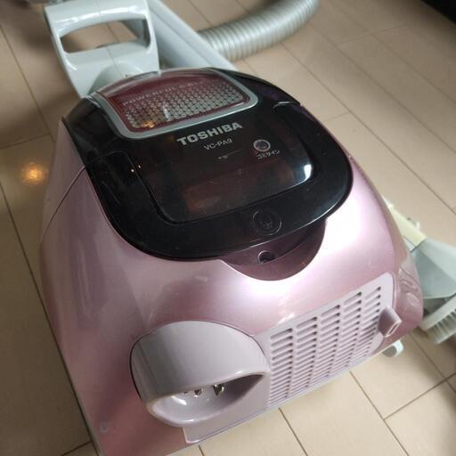 TOSHIBA 掃除機 VC-PA9 (ヤマサキノゾミ) 大森海岸の生活家電《掃除機》の中古あげます・譲ります｜ジモティーで不用品の処分