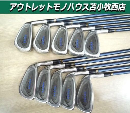 ゴルフクラブ アイアン 10本セット 3～9番 PW P/S SW ALTUS EXTRA TF FLEX R 中古 ブリヂストン 苫小牧西店 ...
