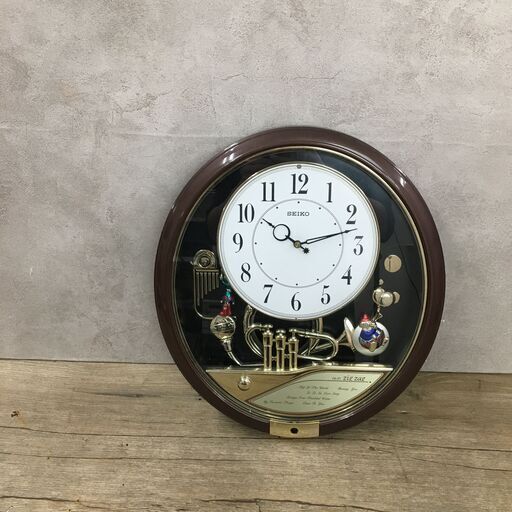 8/9終 SEIKO セイコー 壁掛け時計 AM616B 掛時計 6曲 菊HG (コレクトワン菊水) 菊水のその他の中古あげます・譲ります ...