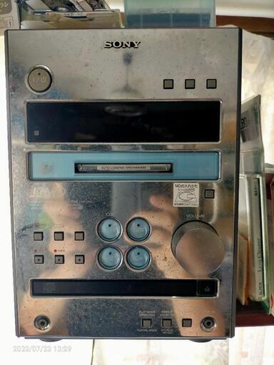 SONY cd mdコンポ 動作品 (コリー) 厨川のオーディオ《コンポ》の中古あげます・譲ります｜ジモティーで不用品の処分