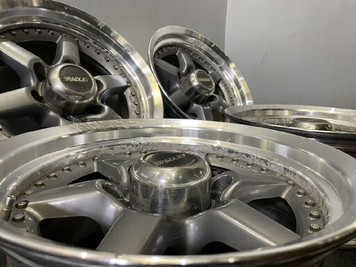 4×4 Engineering BRADLEY VR ブラッドレーVR 16インチ 4本 8J6HPCD139.7+10 希少 ビッグホーン ...
