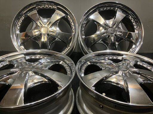 WORK LS105 LXS-FR ワーク 社外ホイール 20インチ 4本 8.5J5HPCD150+57 ランクル100 シグナス等(VH ...