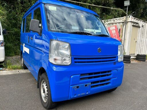 (ID5263)軽バン専門店在庫100台軽貨物黒ナンバーリース個人・法人可能！33万円スズキエブリイバン新型AT車検2年付平成29年式諸経費 ...