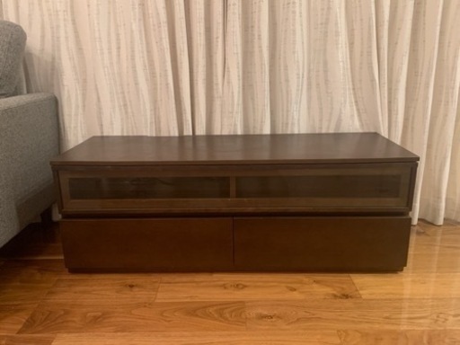 ケユカ(keyuca)tvボード120cm (でんでん) 千葉公園の収納家具《テレビ台》の中古あげます・譲ります｜ジモティーで不用品の処分