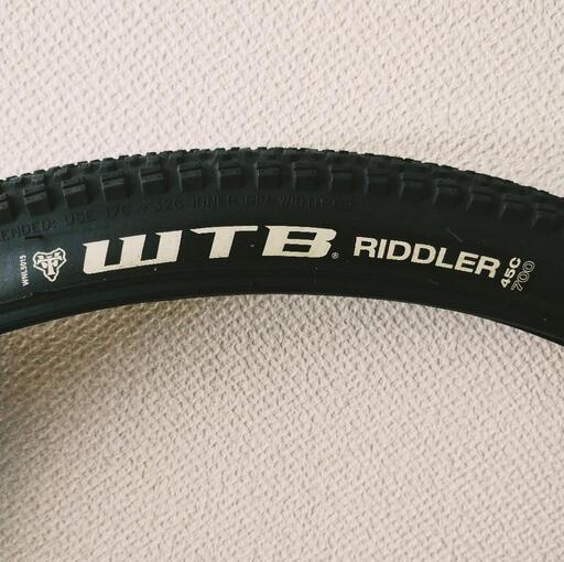WTB RIDDLER 700x45c 1本 (あーるワークス) 東岸和田のその他の中古あげます・譲ります｜ジモティーで不用品の処分
