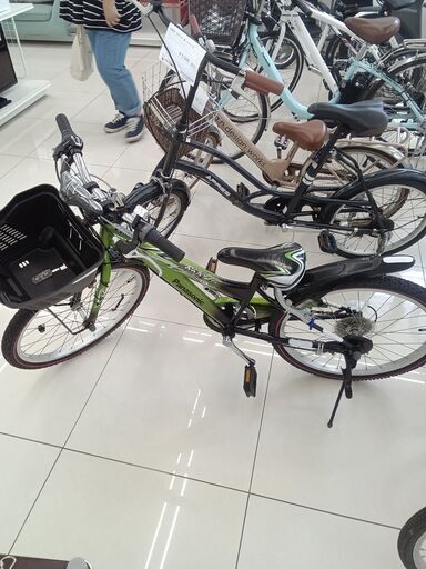 ★ジモティ割あり★ Panasonic Riderjr グリーン クリーニング済み HJ407 (リユース日立店) 日立のその他の中古あげます ...