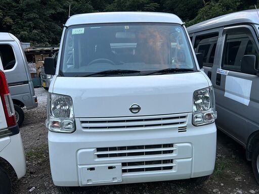 (ID5293)軽バン専門店在庫100台軽貨物黒ナンバーリース個人・法人可能！車検2年付50万円日産NV100クリッパー新型5AGS車令和1 ...