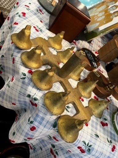 Mg137 アンティークベル (モノココ 苫小牧店) 苫小牧のインテリア雑貨/小物《置物、オブジェ》の中古あげます・譲ります｜ジモティーで不用品の処分