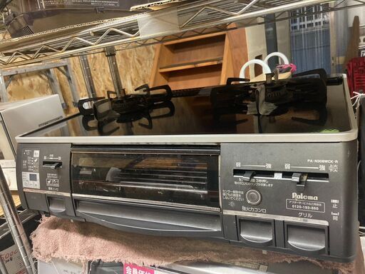 ☆中古￥5,300！【会員価格￥5,300】Paloma2口ガスコンロ家電2011年製都市ガスPA-N308WCK-1R型【BI034】 (オアシスリサイクル) 花園町のキッチン家電《その他 ...