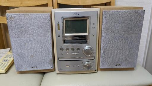 【ジャンク】システムコンポ SONY ソニー aiwa コンポ XR-MJ10 (ai) 緑地公園のポータブルプレーヤー《CDプレーヤー》の ...