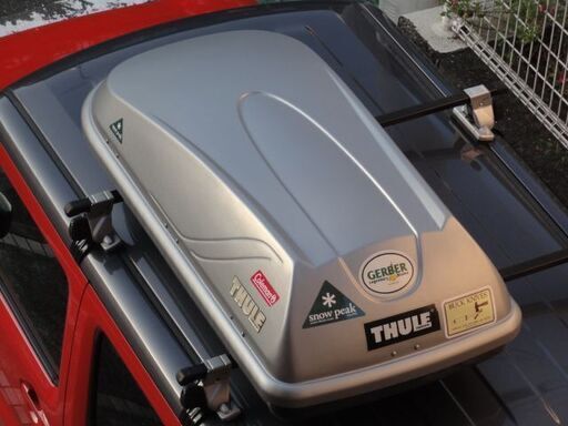 THULE ルーフボックス Classic 中古 (マルチトランク TERZO EA-14 近似) ルーフBOX スーリークラシック 小型軽… (Kogama719) かしわ台のキャリア ...