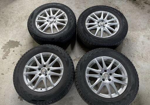 ※11/30以降掲載取り下げ！在庫全処分セール※【TH-013】ホイール+ヨコハマタイヤセット☆235/65R17☆17x7JJ 5穴/38 ...