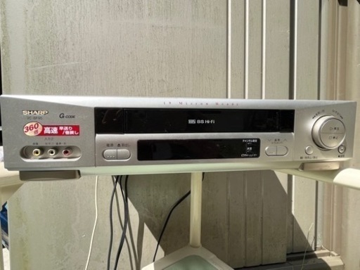 VHSビデオデッキ SHARP VC-BF95 (mars) 高山の映像プレーヤー、レコーダー《ビデオデッキ》の中古あげます・譲ります｜ジモティーで不用品の処分