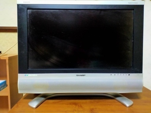SHARP 2005年AQUOS TV (Dando ) 岡山のテレビ《液晶テレビ》の中古あげます・譲ります｜ジモティーで不用品の処分