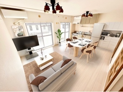 初期費用0円♪3/1入居可♪ﾘﾉﾍﾞ直後2LDK/61.3㎡、WiFi無料、P2台無料、洗面台新品、ｳｫｼｭﾚｯﾄ、ﾓﾆﾀｰﾎﾝ、ｴｱｺﾝ1… (リフォーム屋大家さん) 富士宮のマンションの不 ...