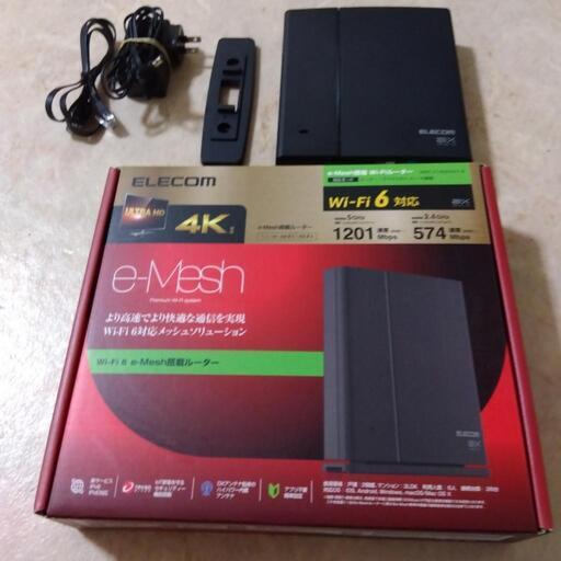 値下げしました!!使用期間2ヶ月ELECOM 4K対応Wi-Fi6対応 (ぼぼすけ) 板橋区役所前の電話、FAX《その他》の中古あげます・譲ります｜ジモティーで不用品の処分