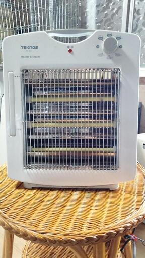 TEKnos 遠赤外線ヒーターTS-901S-W2012年度製 中古品 (egao) 八尾南の季節、空調家電《遠赤外線ヒーター》の中古あげます・譲ります｜ジモティーで不用品の処分