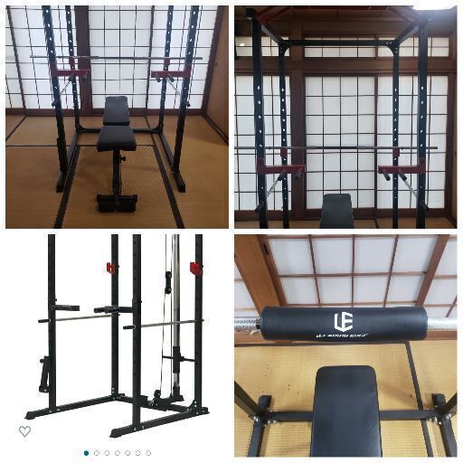 ベンチプレスセット (おかティー) 有佐のフィットネス、トレーニングの中古あげます・譲ります｜ジモティーで不用品の処分