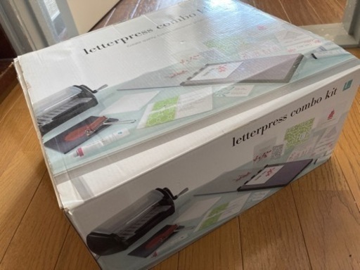 レタープレスコンボキット活版印刷機 (フジヨティ) 国立のその他の中古あげます・譲ります｜ジモティーで不用品の処分