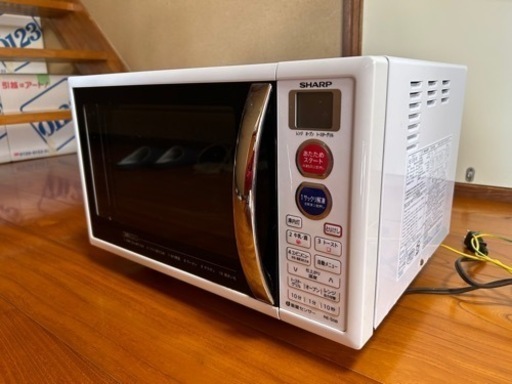 取りに来れる方限定電子レンジSHARP 2014年製 (ひうら) 燕のキッチン家電《オーブンレンジ》の中古あげます・譲ります｜ジモティーで不用品の処分
