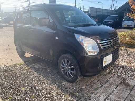 札幌発☆スズキワゴンRH26年8万Km台4WDFX車検R7.3月26日 (ノースグラフィック) 札幌のワゴンRの中古車｜ジモティー