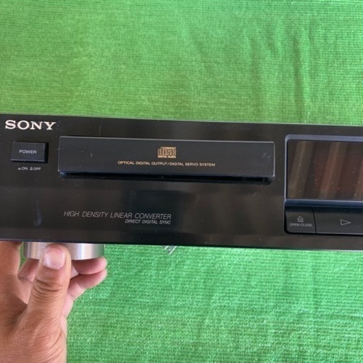 中古 通電確認済 SONY MODEL NO. CDP-311 COMPACT DISC PLAYER (831) 沼津のオーディオ《CD ...