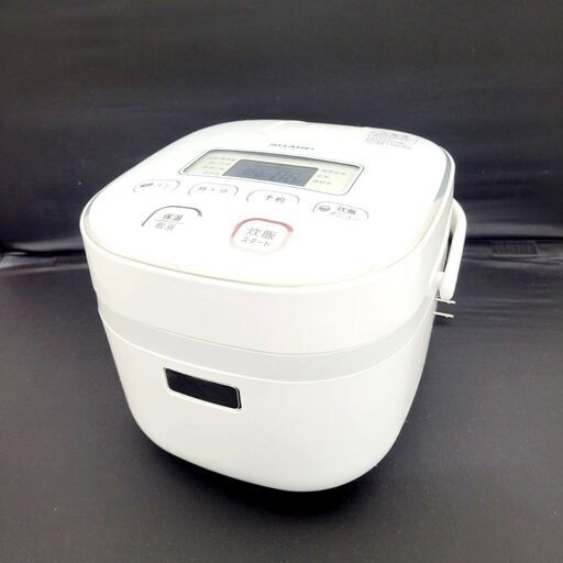 シャープ/SHARP 炊飯器 KS-C5K-W 2016年製 3合炊き マイコン (（株）ネクストハンズ) 旭川のキッチン家電《炊飯器》の中古あげます・譲ります｜ジモティーで不用品の処分