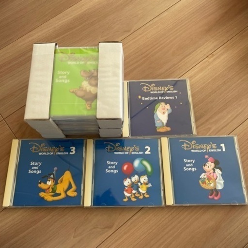 DWE story and songs (ちこもこ) 川崎のCD《キッズ、ファミリー》の中古あげます・譲ります｜ジモティーで不用品の処分