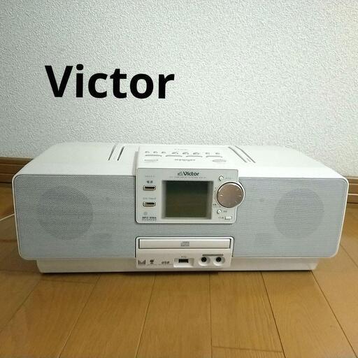 Victor CDラジカセRD-M1-W 白CDメモリーポータブルシステム (ぷーちゃん) 札幌のオーディオ《ラジカセ》の中古あげます・譲ります｜ジモティーで不用品の処分