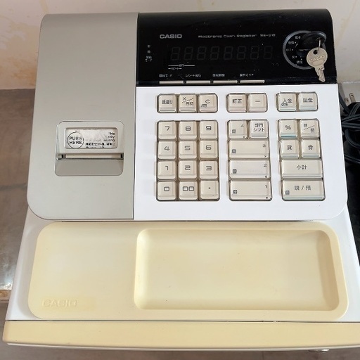 CASIO レジスター (ポンポン) 新百合ヶ丘のその他の中古あげます・譲ります｜ジモティーで不用品の処分