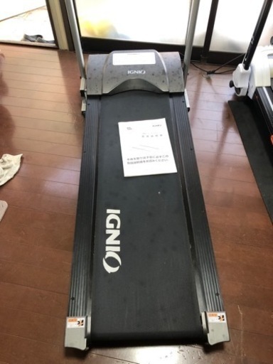 IGNIO 電動ウォーキングマシン、ランニングマシンW-6 (maro0623) 土山のランニング、ジョギングの中古あげます・譲ります｜ジモティーで不用品の処分