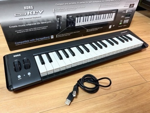 korg microkey-37 (Plus) 方南町のMIDI関連機器の中古あげます・譲ります｜ジモティーで不用品の処分