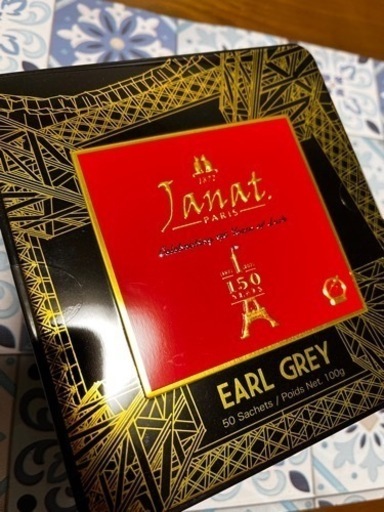 janatアールグレイティーバッグ150周年記念館 (chihi) 河内花園の食品の中古あげます・譲ります｜ジモティーで不用品の処分