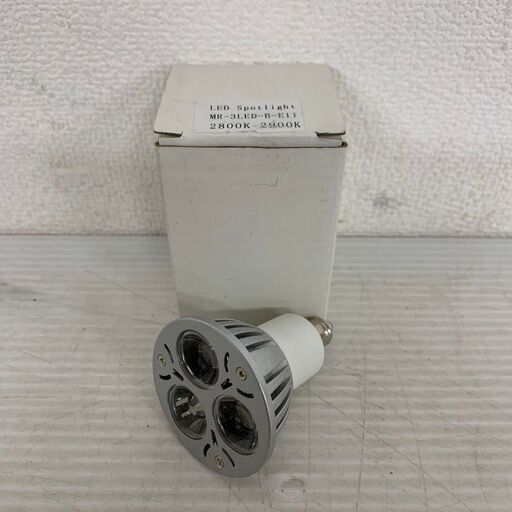【Bysen JAPAN】 LED電球 LEDスポットライト E11 3W LEDライト 照明 Warm White 電球色 MR-3LED ...