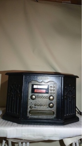 マルチプレーヤー アドフィールド ESCALIBOR MODEL 6900 アンティーク調 レコード カセットテープ CD AM FM ラジ… (リークラン) 栄町のオーディオ《CDデッキ》の ...