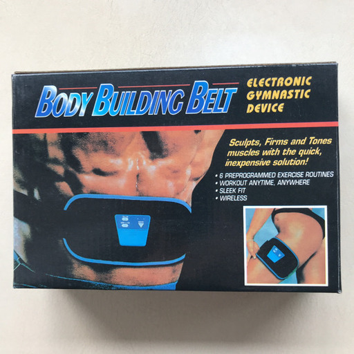 BODY BUILDING BELT（THE SMART ELECTRONIC FITNESS BELT） (こういち) 石川町のフィットネス ...