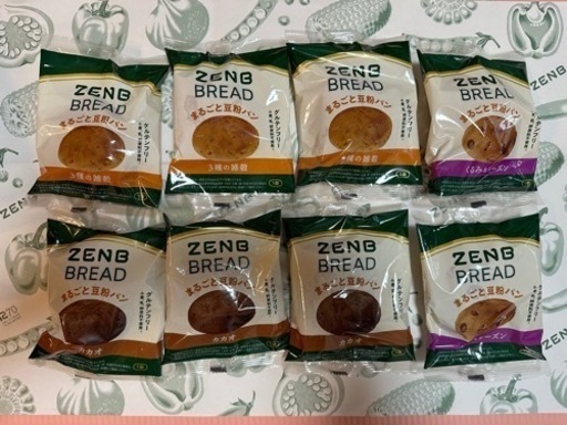 ZENB BREAD ゼンブブレッド8個 (フジモコ) 渋谷の食品の中古あげます・譲ります｜ジモティーで不用品の処分