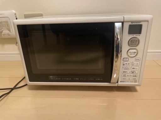 シャープSHARP 電子レンジRE-CE3-KW 2016年製 (ka) 藤沢のキッチン家電《電子レンジ》の中古あげます・譲ります｜ジモティーで不用品の処分